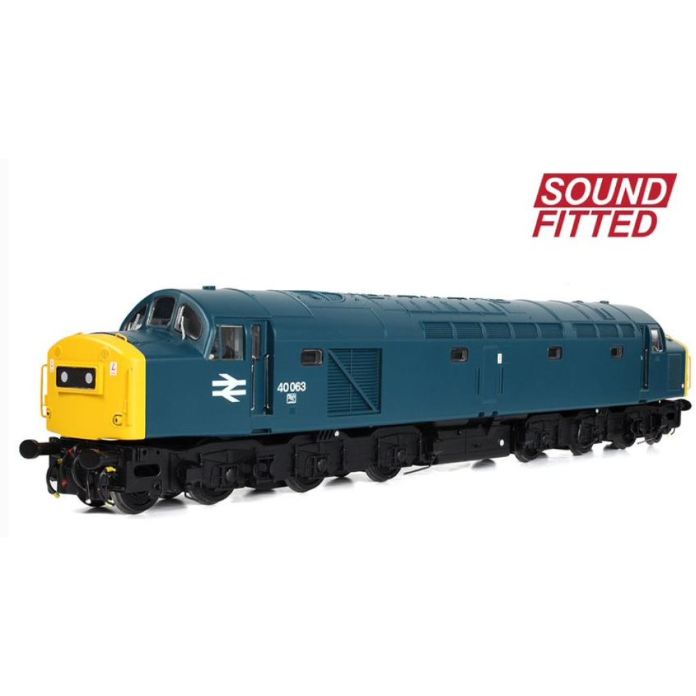 32-490SF Bachmann OO Gauge Class 40 Diesel in BR Blue with Centre ... 32-490SF Bachmann OO Gauge Class 40 Diesel in BR Blue with Centre ...